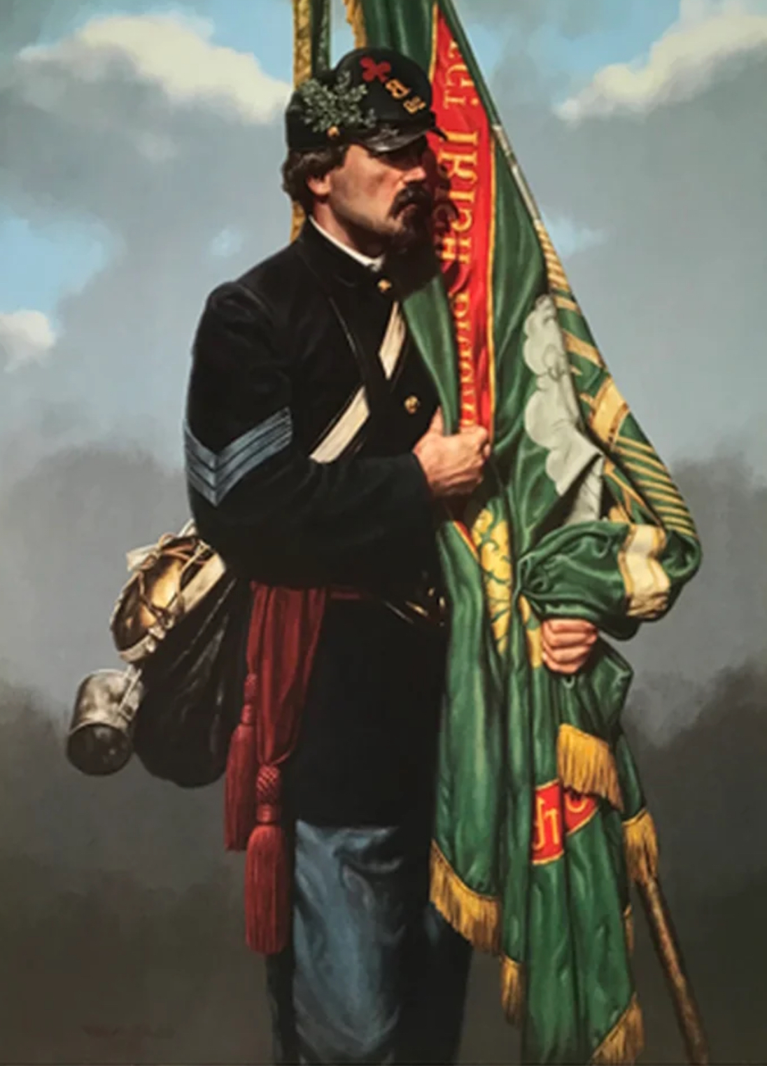 Fourth Irish (Grainger Flag) – 28th Massachusetts Volunteer Infantry ...